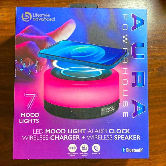 Aura PowerHouse Speaker | Portable Audio & Video | Speaker With 7 Led ...